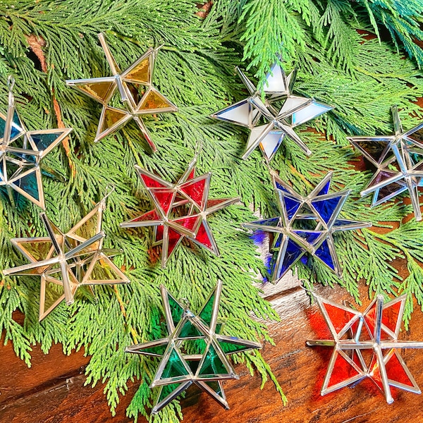 Glass Moravian Star - Etsy
