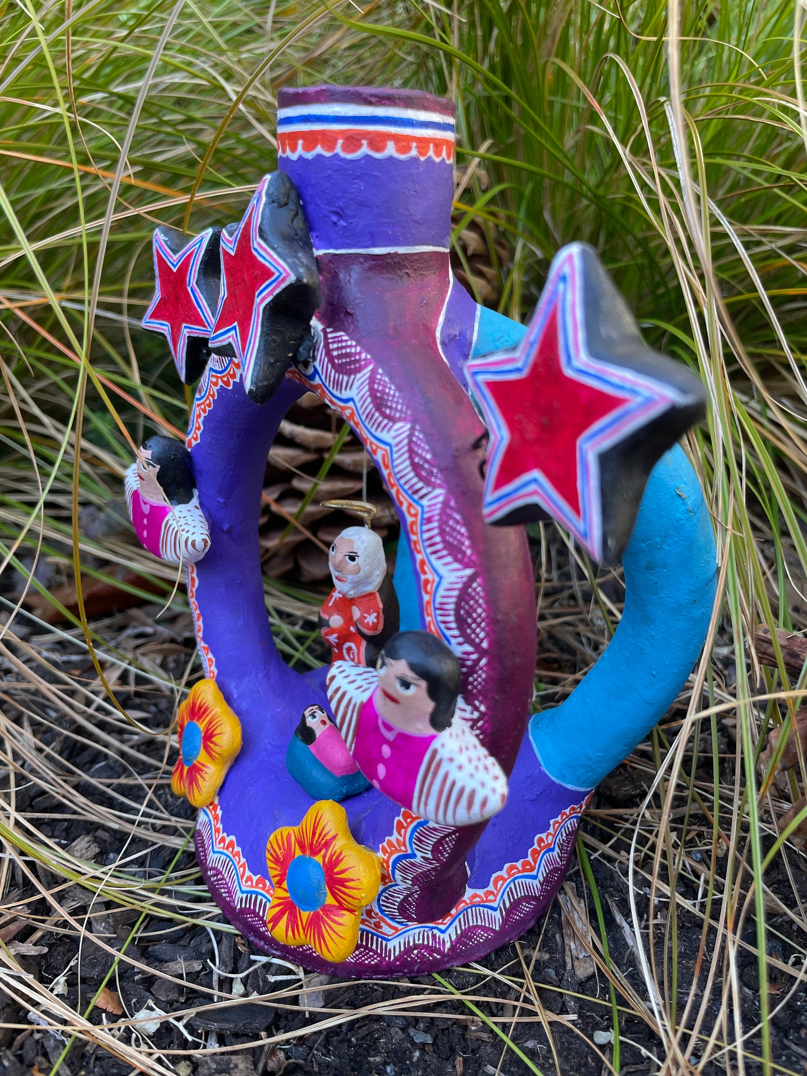 Mexican NATIVITY Set, Mexican Nativity, Mexican Creche, Christmas Decor ...