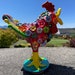 Mexican Rooster FUCHSIA Medium-sized Rooster Folk Art - Etsy