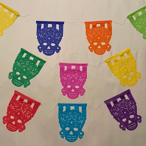 DAY of the DEAD, Papel Picado, Papel Picado Frida, Dia De Muertos ...