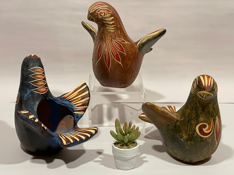 Terracotta Dove Planter, Mexican Planter, Talavera Dove Pot, Succulent ...