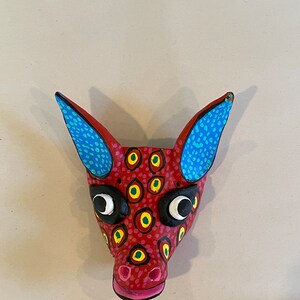 Small devil Masks From Michoacan Mexican Folk - Etsy