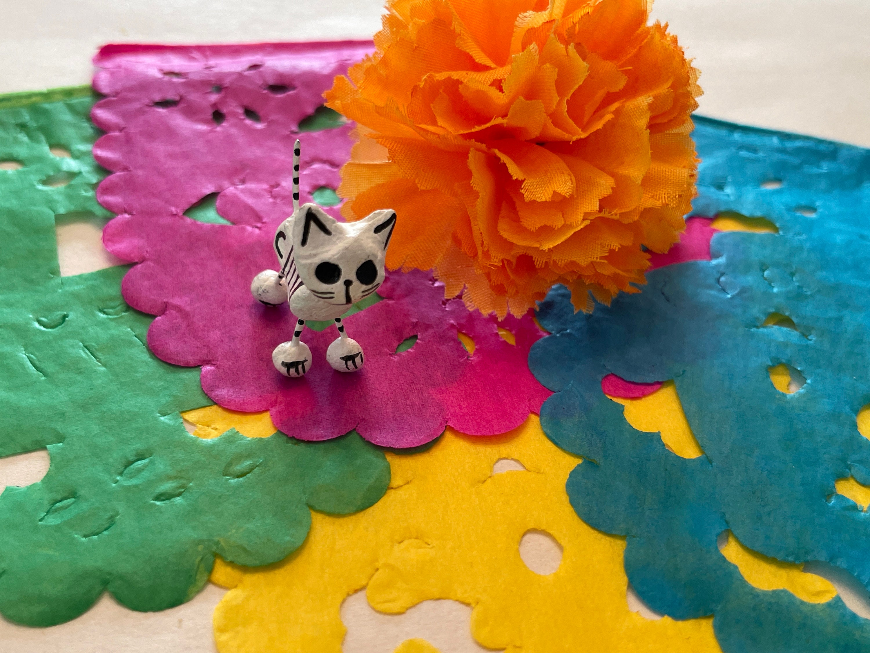 Mini Calavera Ornaments, Mexican Altar, Mexico Ofrenda, Miniature Day ...