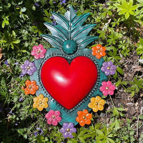 Tin Heart - Etsy