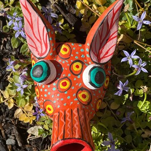 Small devil Masks From Michoacan, Mexican Folk Art, Ocumicho Folk Art ...