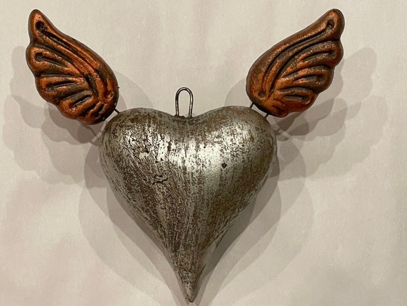 Sacred Heart Art With Wings