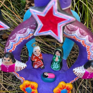 Mexican NATIVITY Set, Mexican Nativity, Mexican Creche, Christmas Decor ...