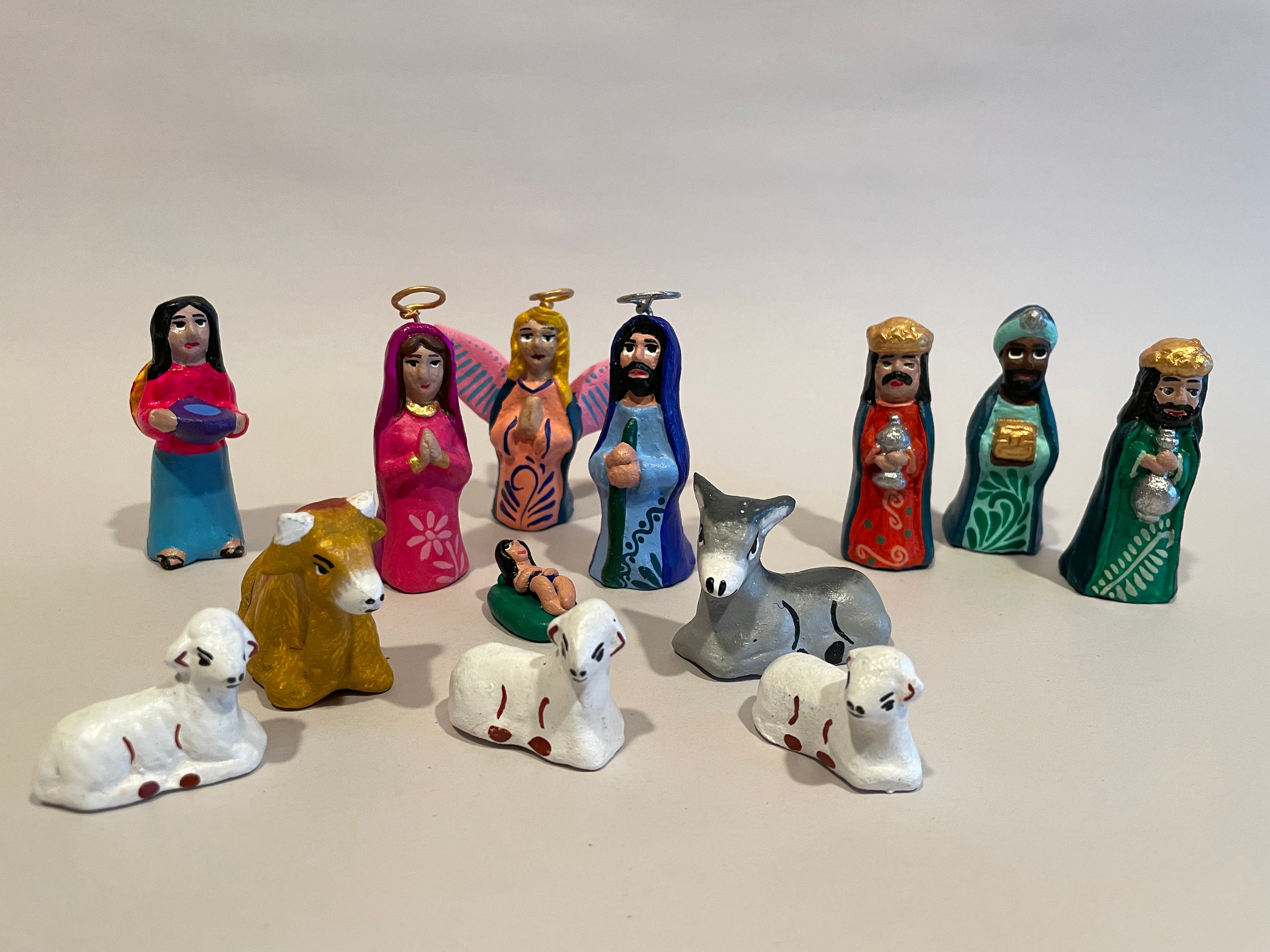 Small Clay Nativity Small Mexican Nativity Mexican Nativity - Etsy