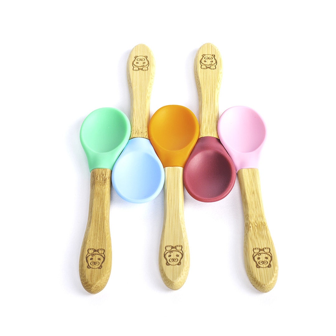 Bubbachomp® Baby Bamboo Spoon - Etsy