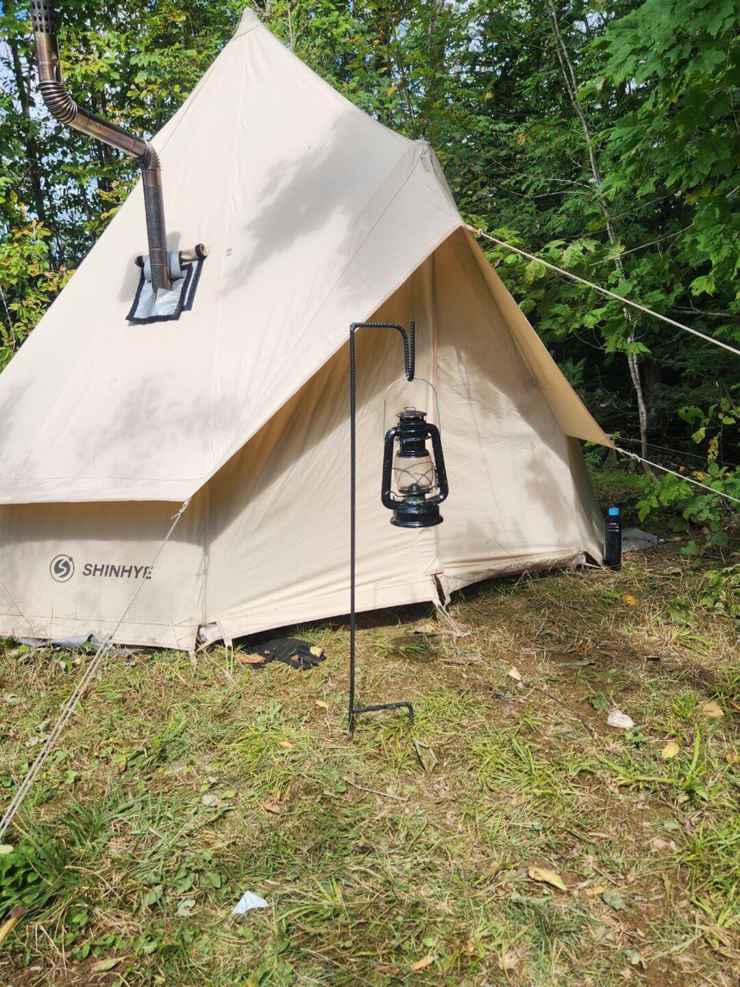 Heavy-duty Rebar Camping Gear Holder Secure Lantern, Utensils, and ...