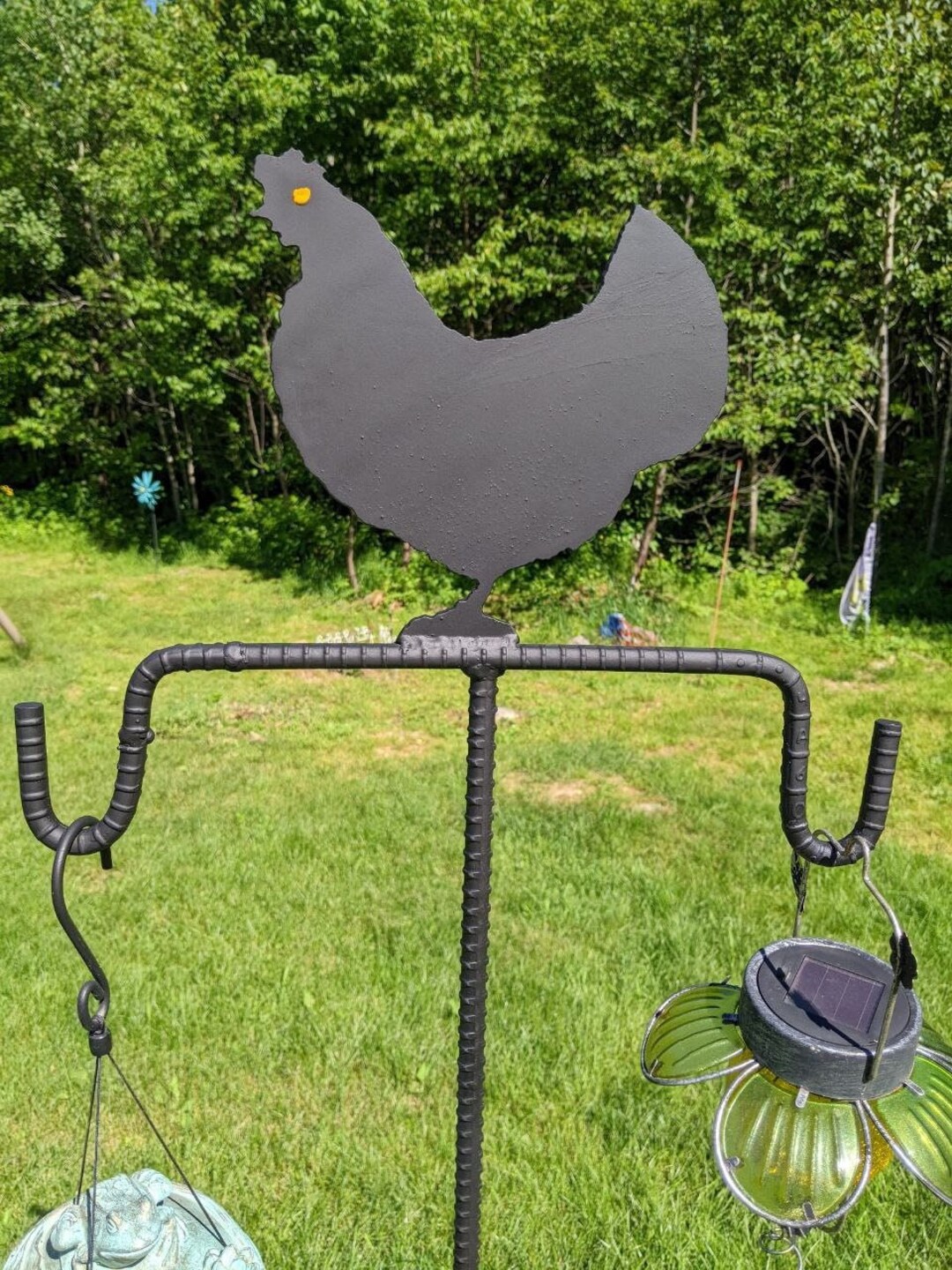 Country Chicken Plant Hanger, Flower Hanger, Bird Feeder Hanger, Bird ...