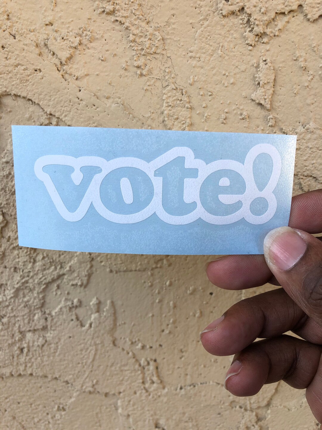 VOTE Car Decal Vinyl Decal Permanent Vinyl Car Stickers Bumper Sticker ...