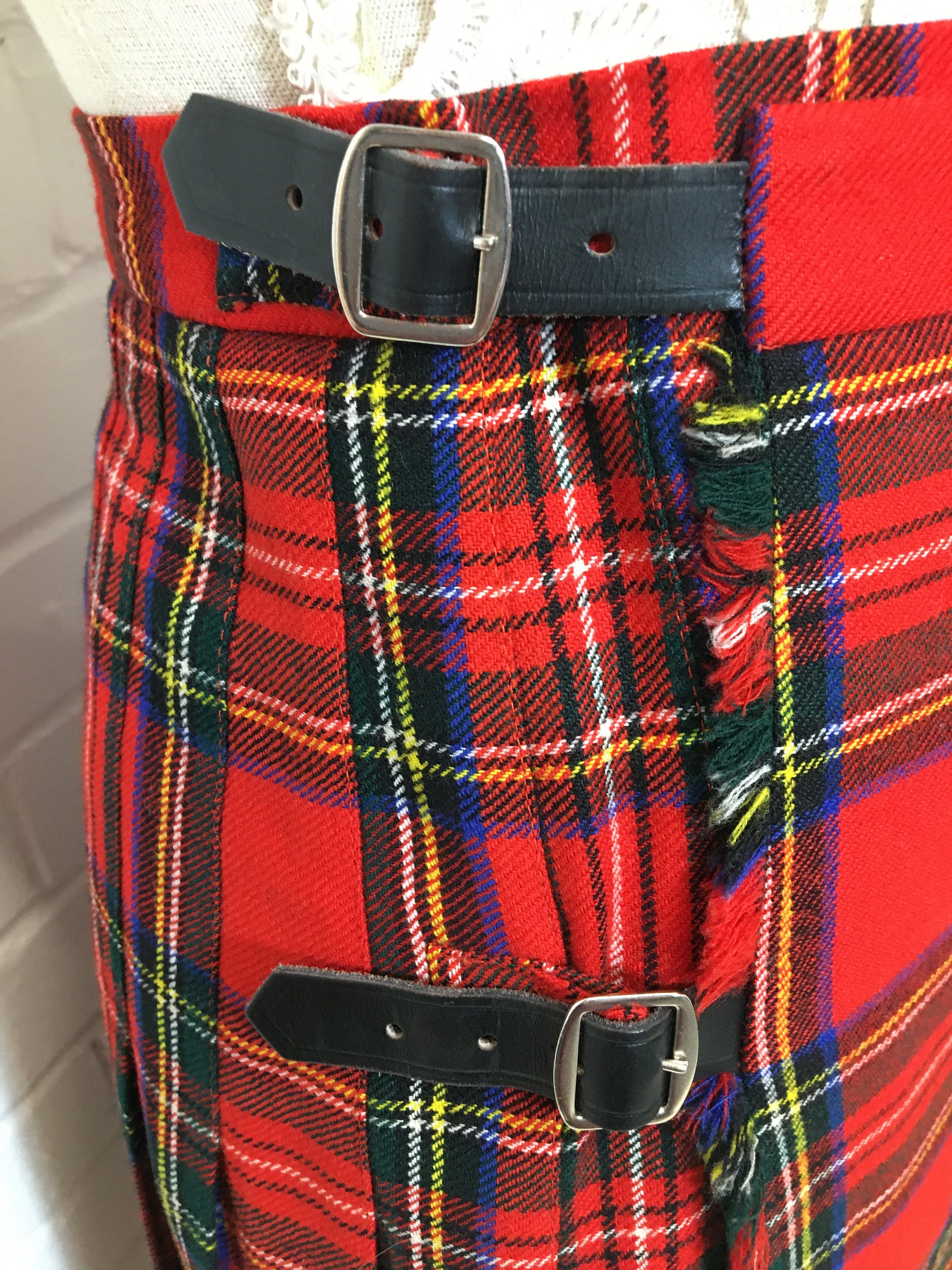 Pure Wool Scottish Ladies Kilt - Etsy