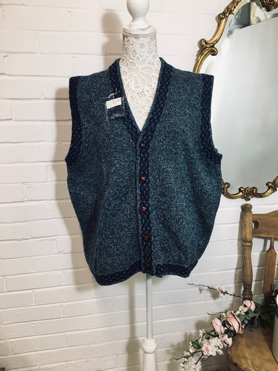 Handmade Scottish Wool Waistcoat - Etsy