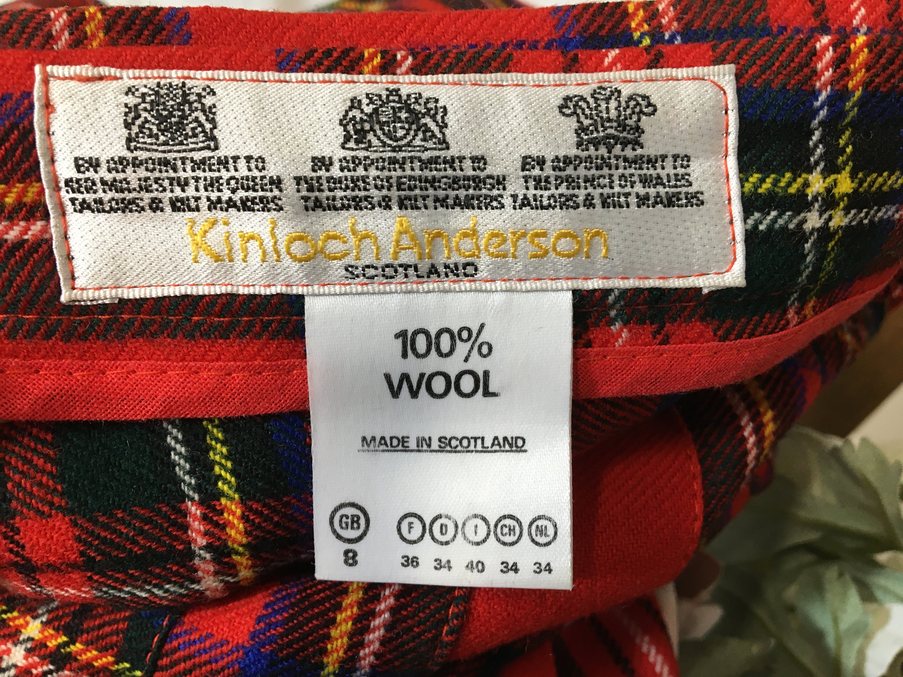 Pure Wool Scottish Ladies Kilt - Etsy