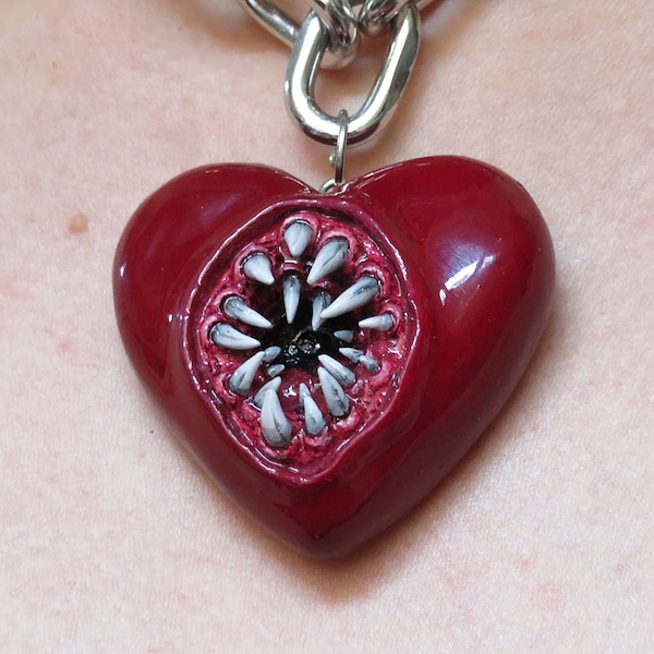 Creepy Necklace - Etsy