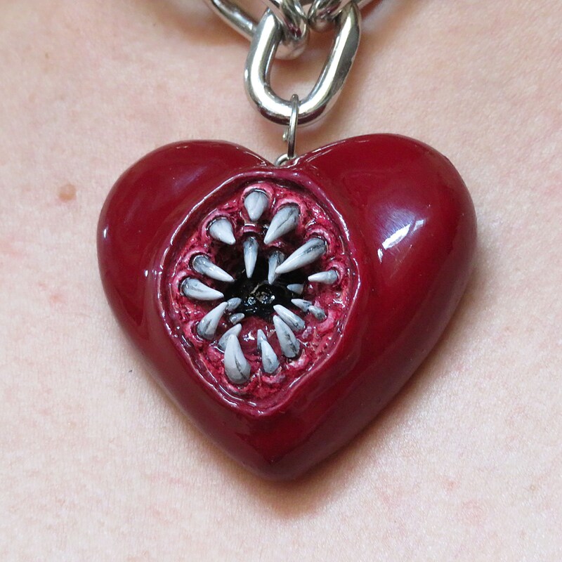 Creepy Weird Necklace - Etsy