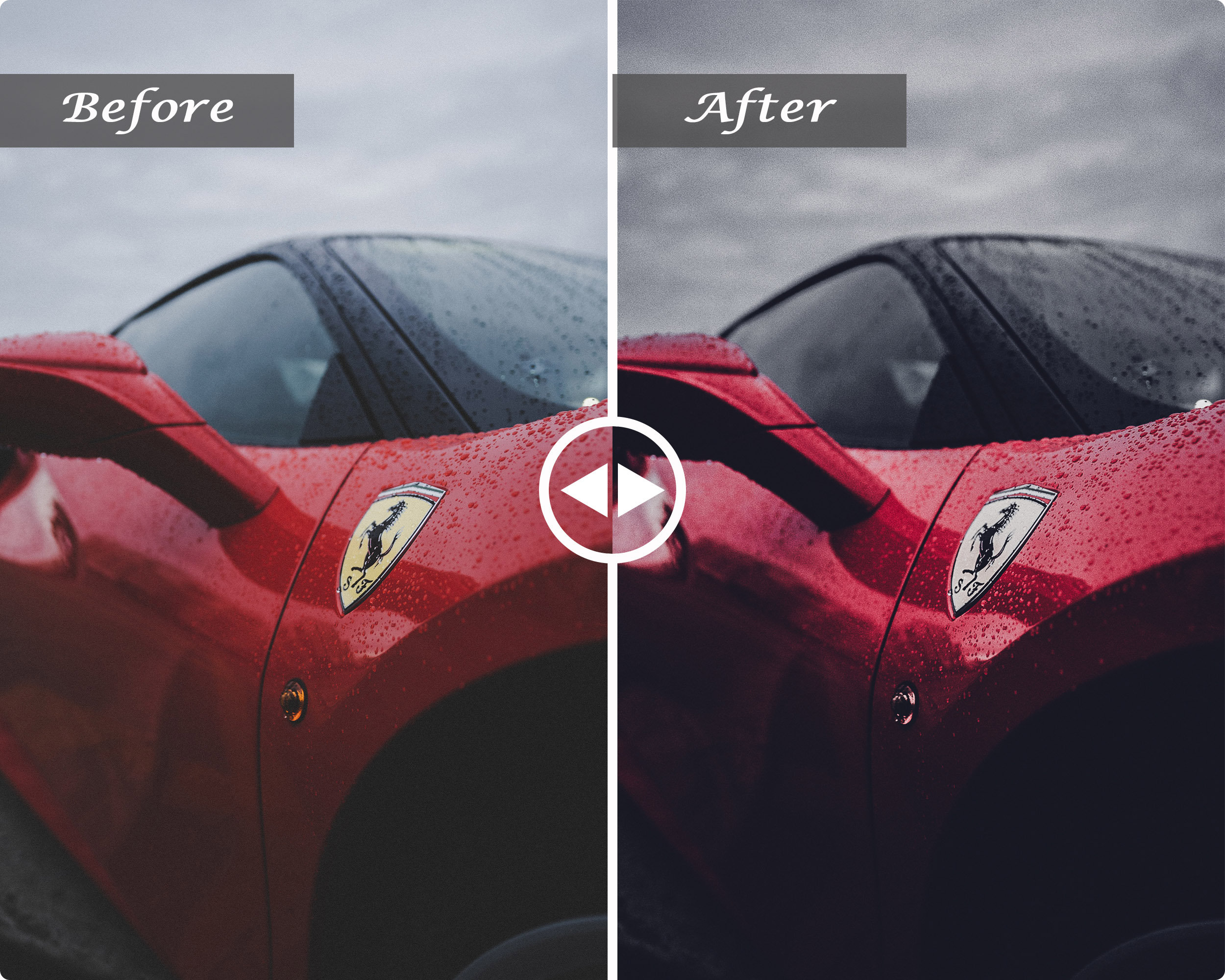 10 Smokey Red Presets Lightroom Moody Presets Mobile - Etsy