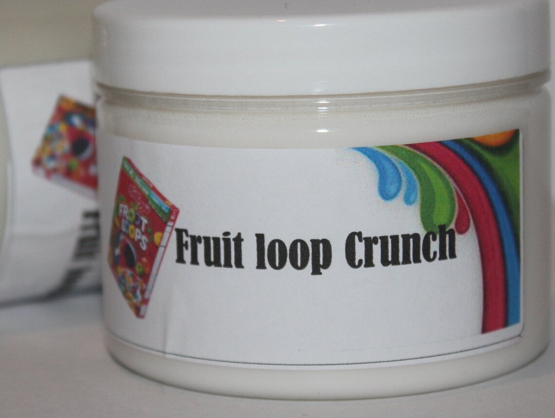 Fruit Loop Cereal Milk Slime UK SELLER | Etsy