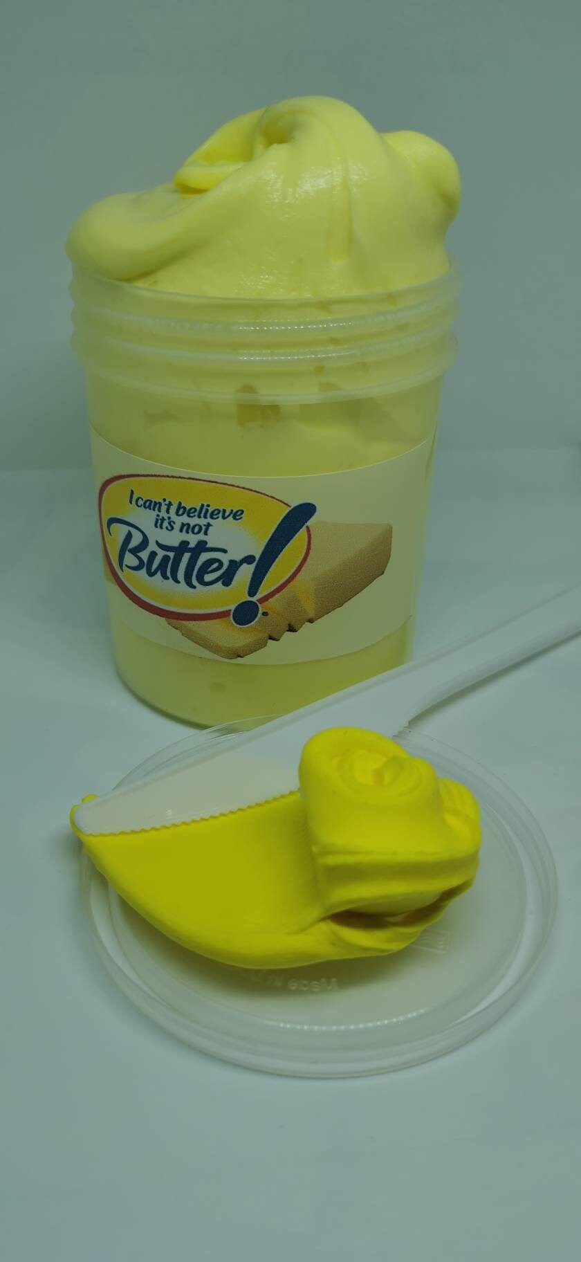 I can't believe it's not butter. Butter slime yellow | Etsy