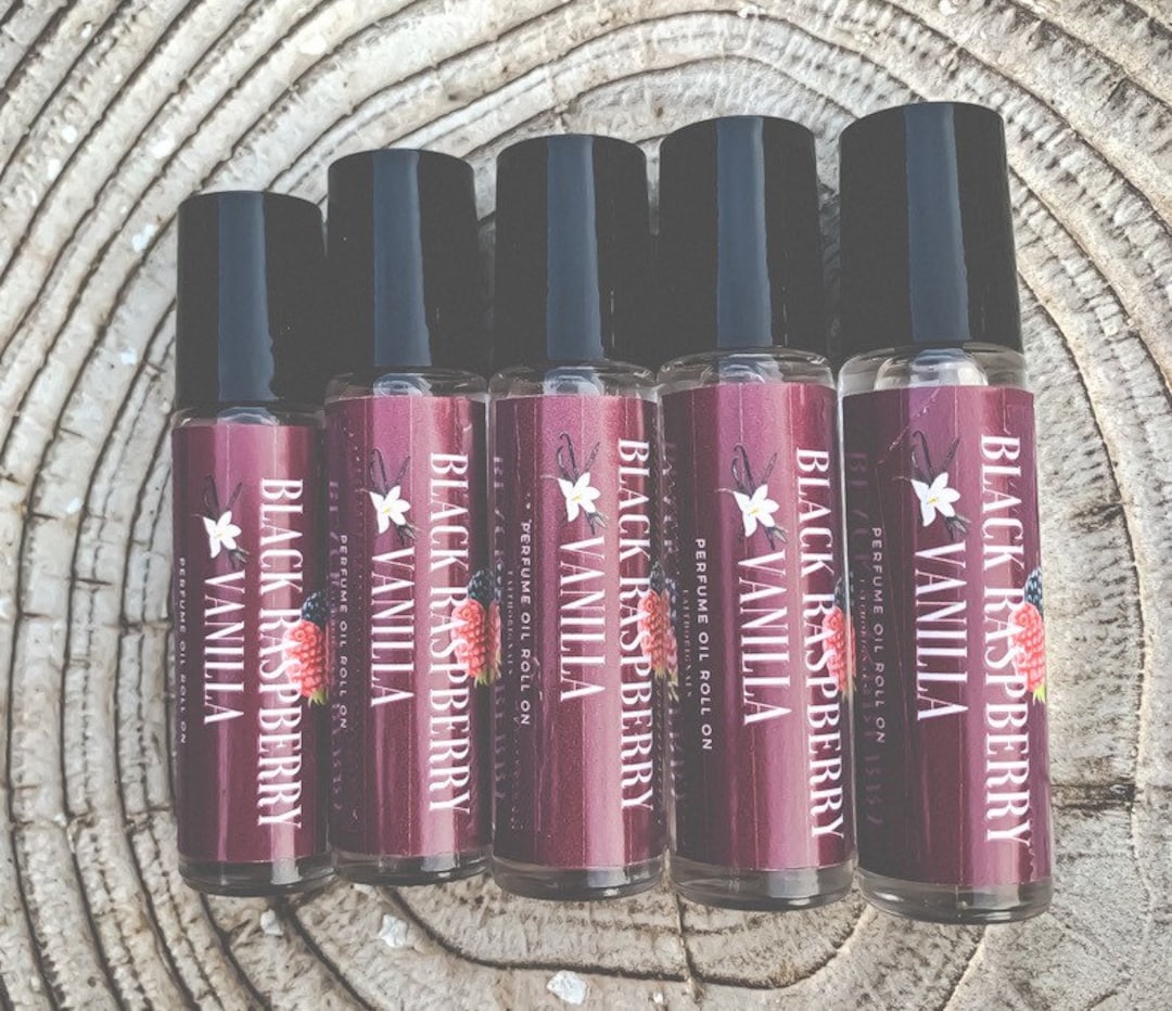 Black Raspberry Vanilla Perfume Oil, Fragrance Oil Roll On, Natural ...