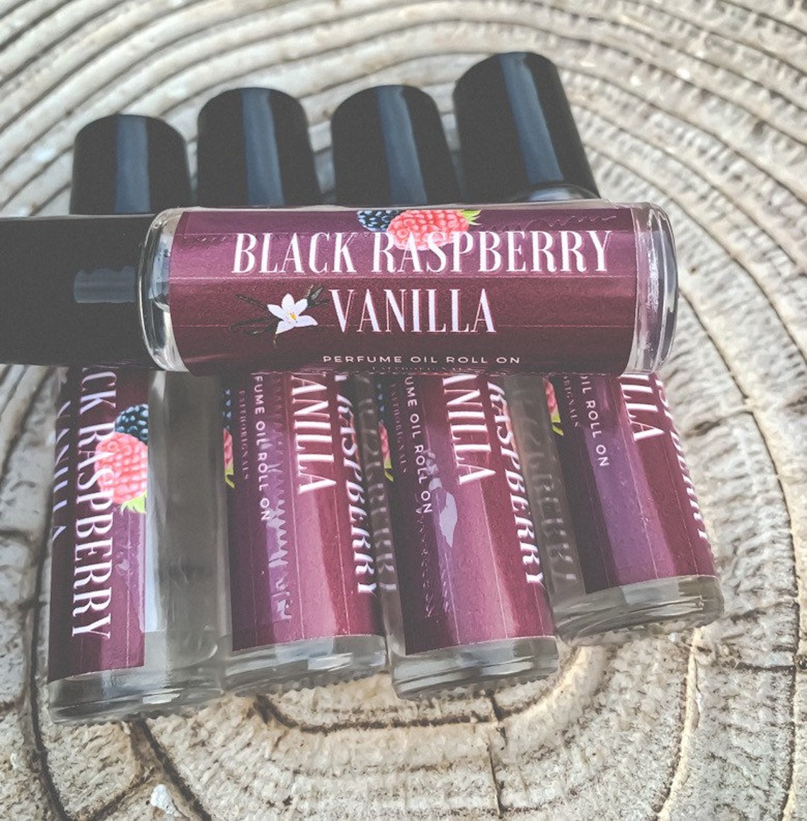 Black Raspberry Vanilla Perfume Oil, Fragrance Oil Roll On, Natural ...