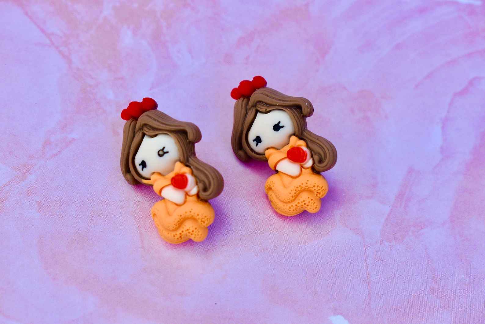 Disney Princess Earrings for Little Girl Best Birthday Gift - Etsy