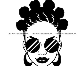 Home Improvement Sista Wearing Bantu Knots Shopping Shopping Bags Dress ...