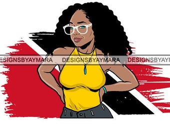 Trinidad Flag Svg - Etsy