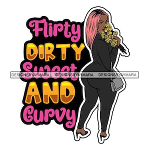 Flirty Dirty Sweet and Curvy Plus Size Woman Wearing Stretch Jeans ...