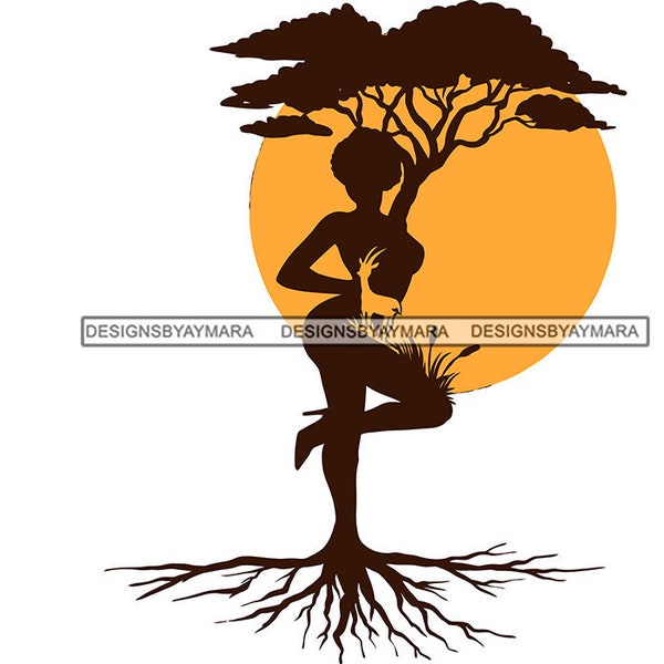 African Trees Svg - Etsy