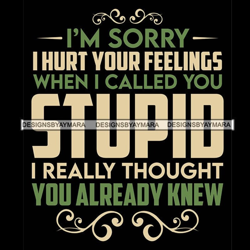 Stupid Clipart - Etsy