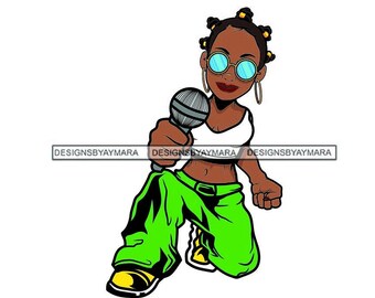 Home Improvement Sista Wearing Bantu Knots Shopping Shopping Bags Dress ...