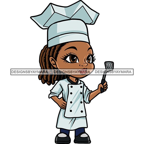 Cute Lady Chef Svg - Etsy