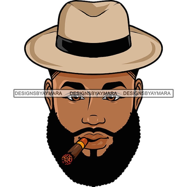 Man in Fedora Svg - Etsy