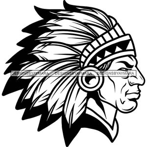 Indian Man Cherokee Apache Chief Warrior Culture Native Traditional ...