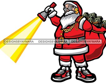 Gangster Santa Claus - Etsy