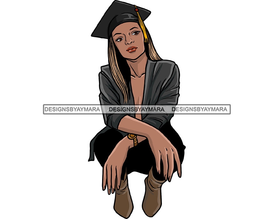 Craft Supplies & Tools Graduation Woman Cap Diploma Achievement ...