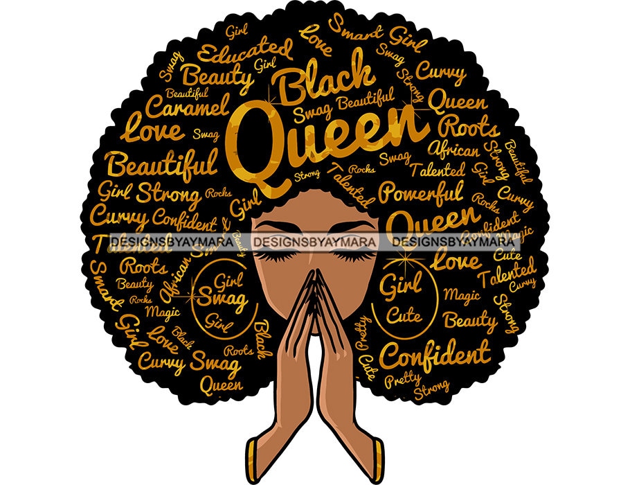 Afro Vector Word Art