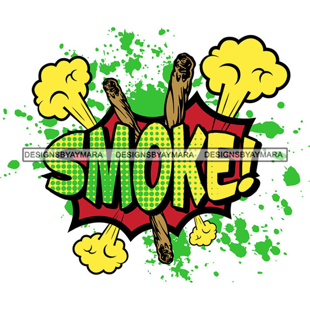 Reggae Smoke Emblem Symbol Stoner New Joint Blunt Medical Cigarette ...