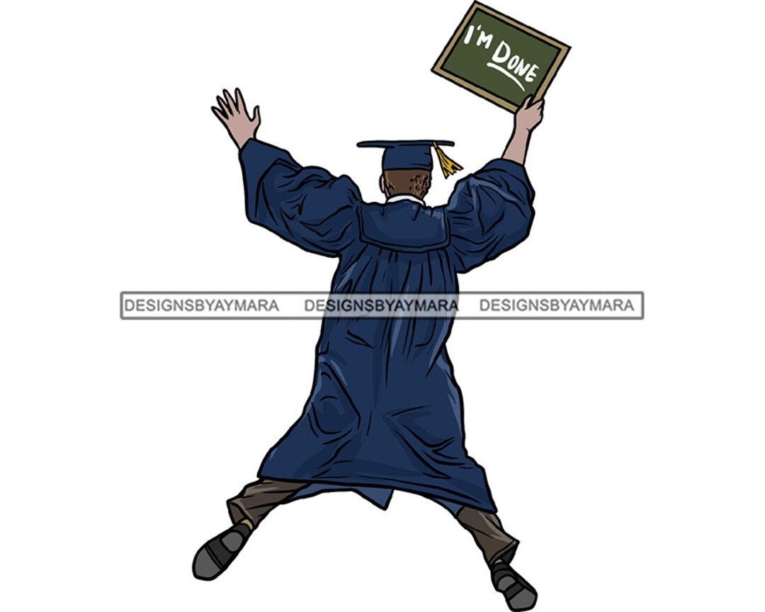 Graduation Man Cap Diploma Achievement Education College Ceremony ...