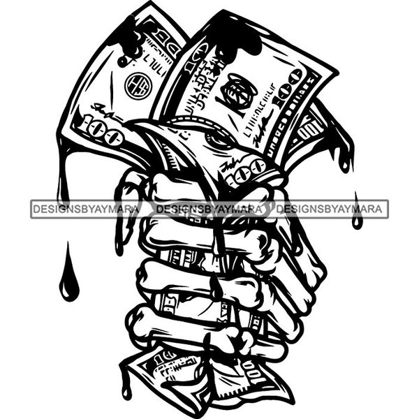 Skeleton Money Png - Etsy
