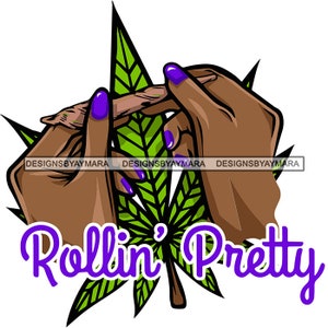 Rolling Pretty Woman Hand Cigar Mary Jane 420 Herbs Bundle 6 Designs ...