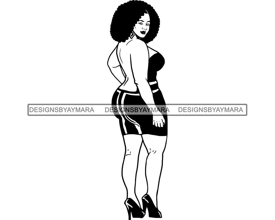 Dominican Queen Woman Curvy Success Confident Thick Elegance | Etsy