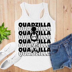Quadzilla Workout Designs Bodybuilder Bodybuilding Lifter Fitness ...