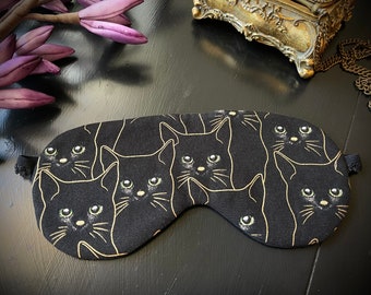 Gothic Sleep Mask - Etsy