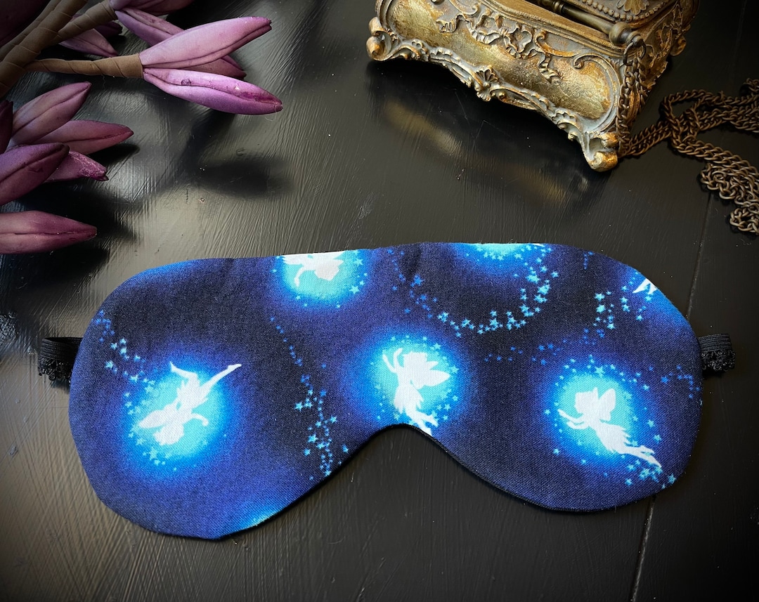 Sleep Mask Sleep Goggles Elves & Fairies Glow in the - Etsy
