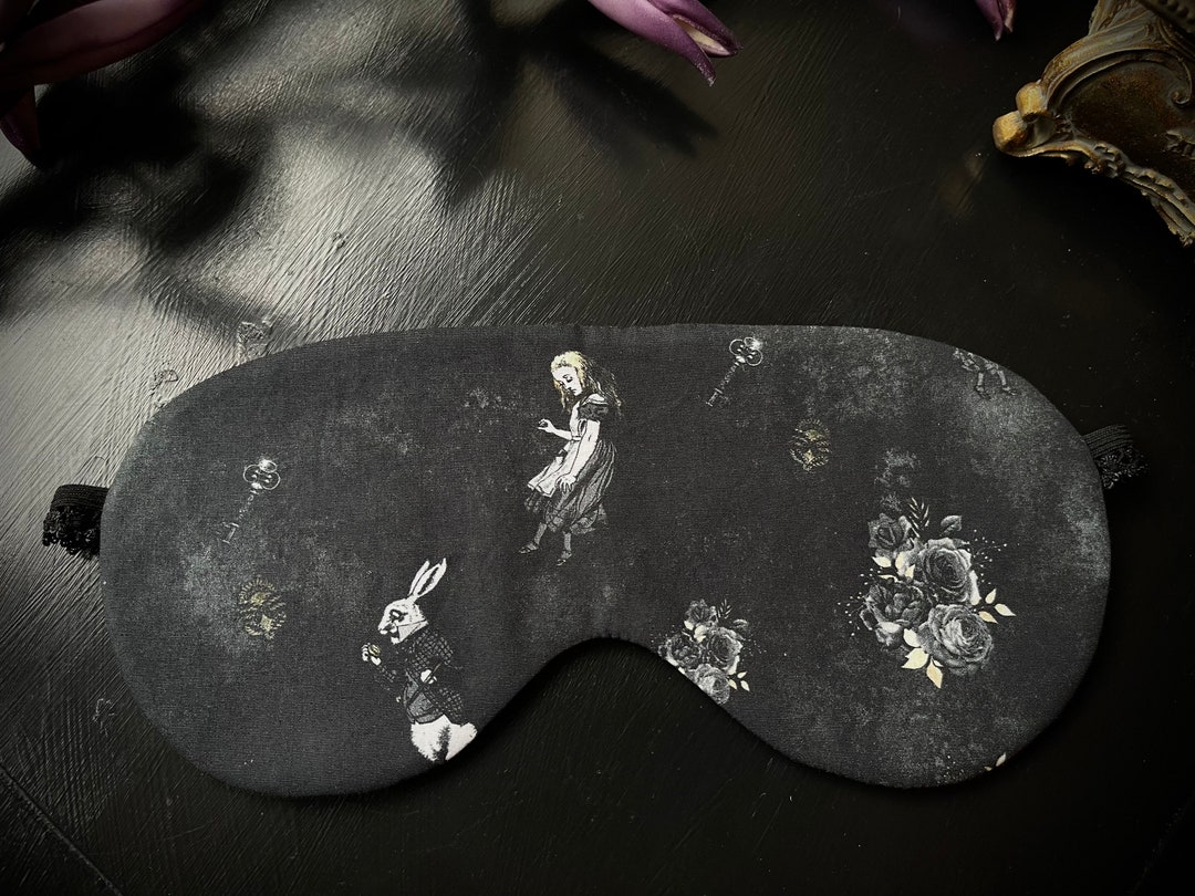 Sleeping Mask Dark Alice in Wonderland II, Night, Wellness, SPA, Sleep ...