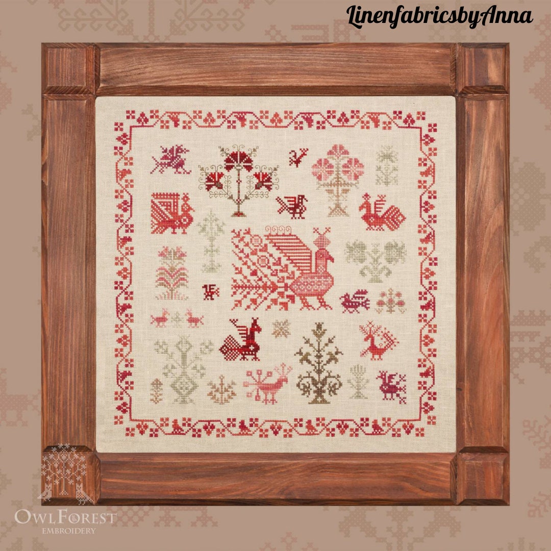 Sampler embroidery kit modern hand embroidery sampler | Etsy