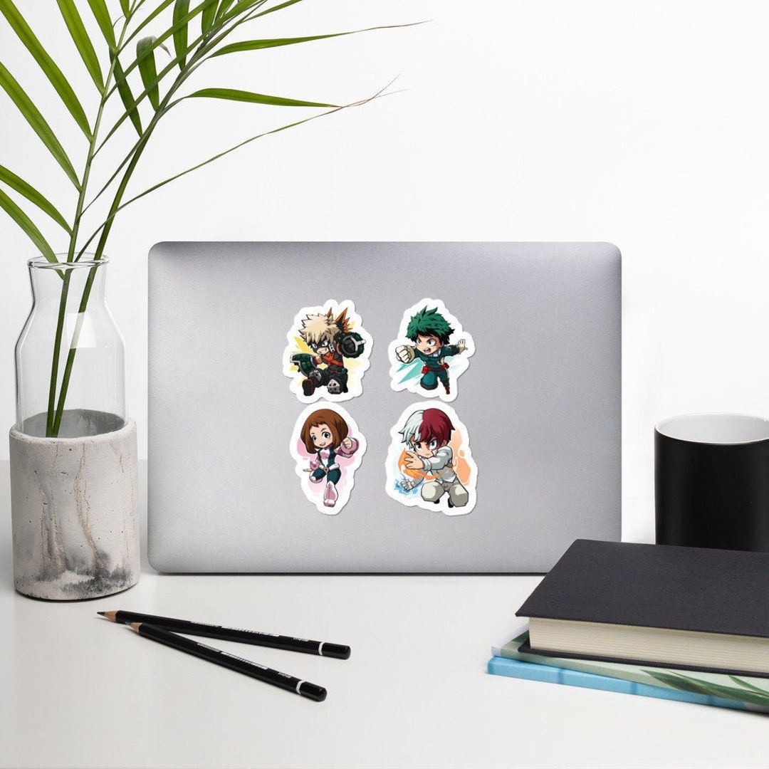 MHA Bakugo, Midoriya, Ochaco, Shôto Stickers Pack - Etsy